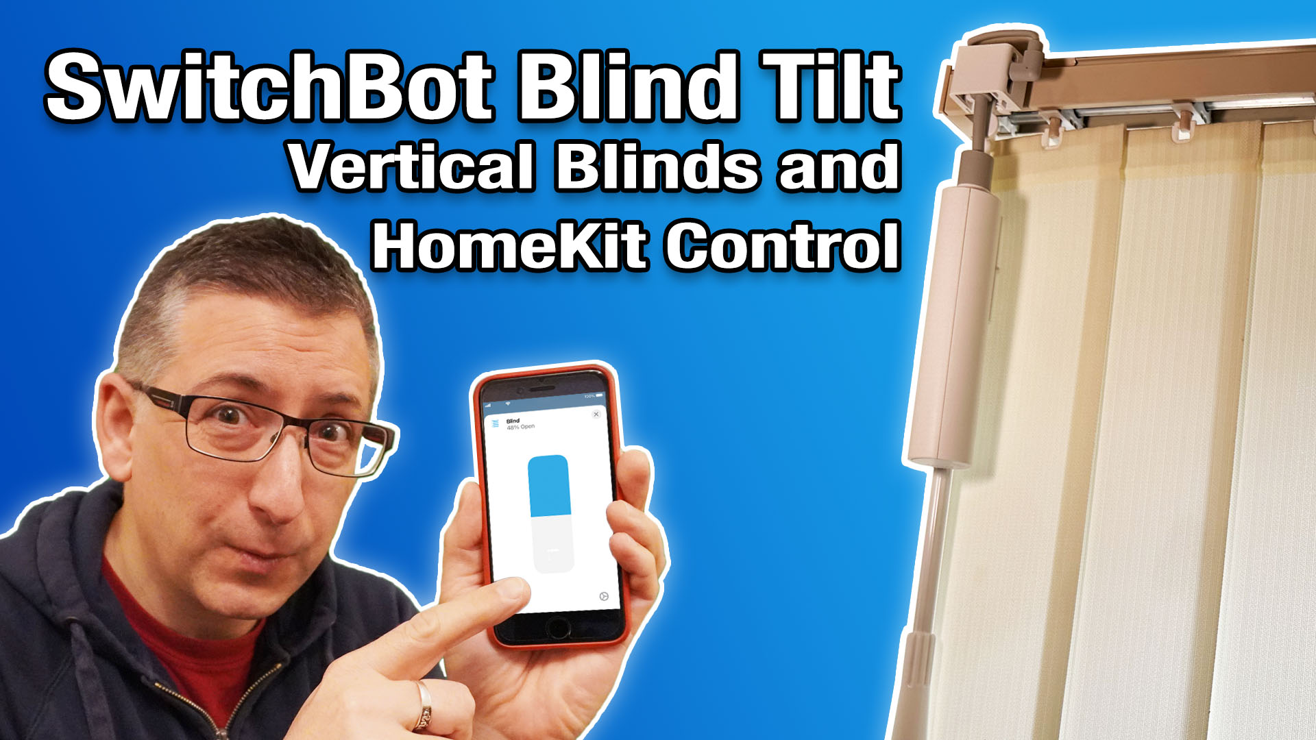 SwitchBot Blind Tilt: Vertical Blind Support and Apple HomeKit Control ...