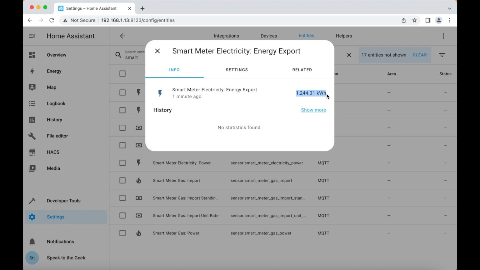 Glow Smart Meter Display and Home Assistant: Configuration Tutorial ...