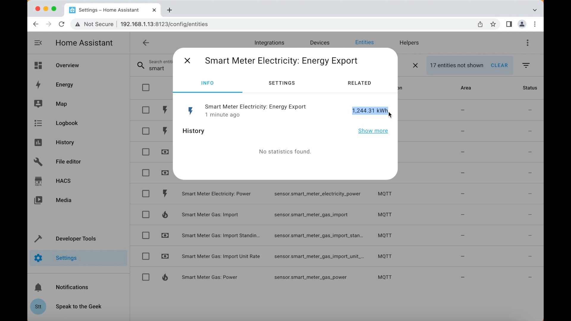 Glow Smart Meter Display and Home Assistant: Configuration Tutorial ...