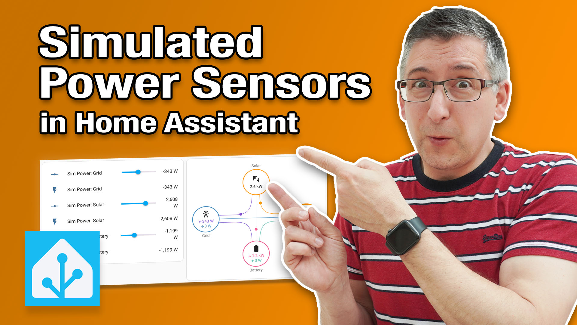 Simulated Power Sensors in Home Assistant « Speak to the Geek