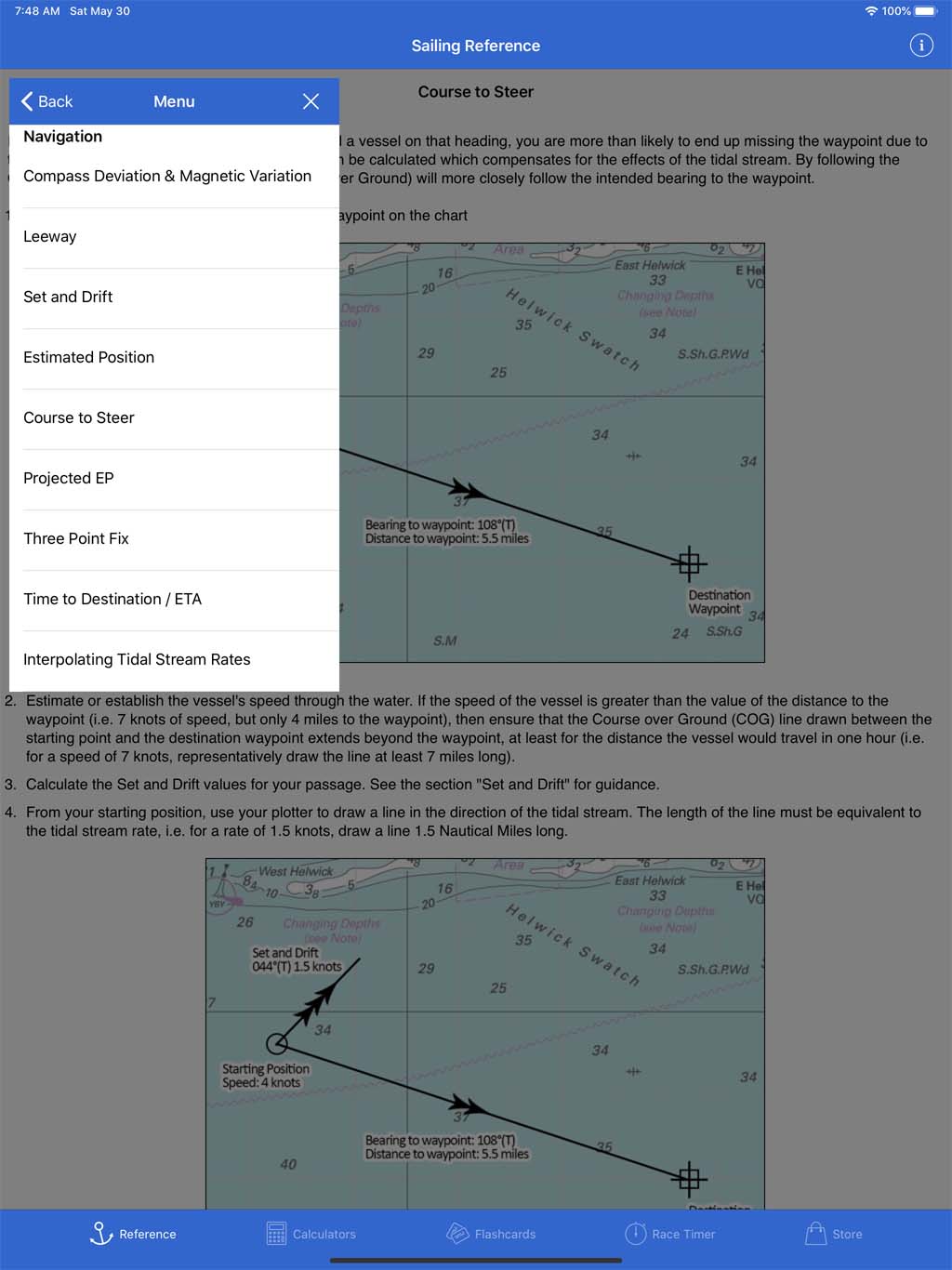 Sailing Reference « Speak to the Geek